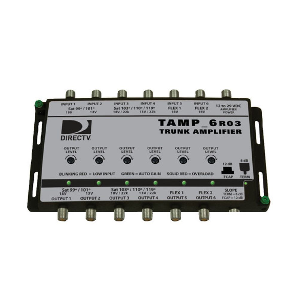 TAMP6 6 Input Amplifier - Toner Cable