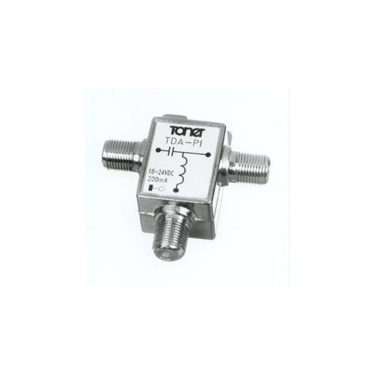 TDA-PI Coaxial F Type Power Inserter - Toner Cable