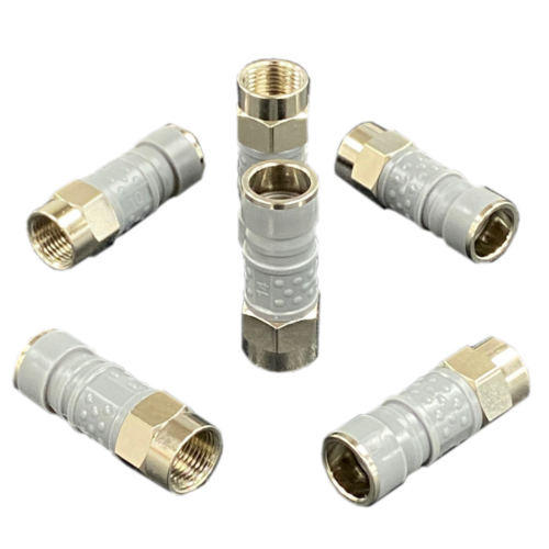 EZF-6U RG-6 Universal compression connector - Toner Cable