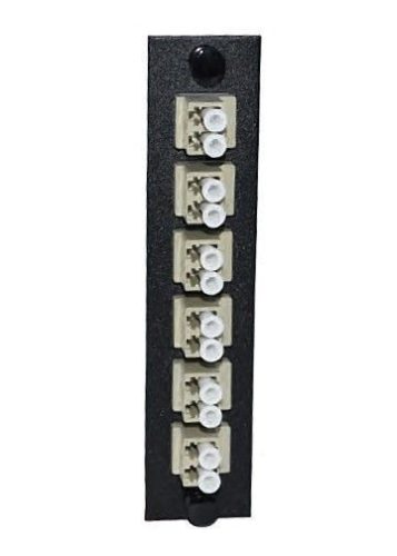 12 Connector LC/UPC Multimode LGX Adapter Plate - Toner Cable