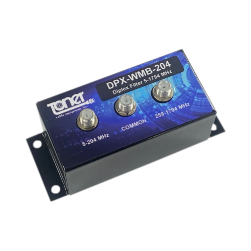DPX-WMB Series Wall Mount Diplex Filters - Toner Cable