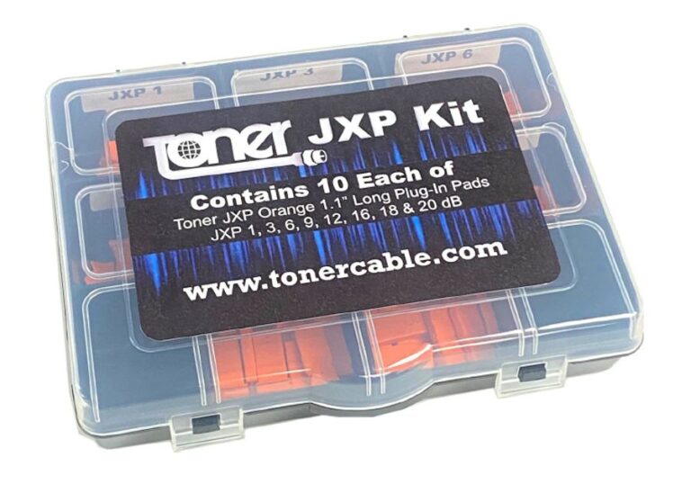 JXP Kit 1.2 GHz JXP Style Pads - Toner Cable