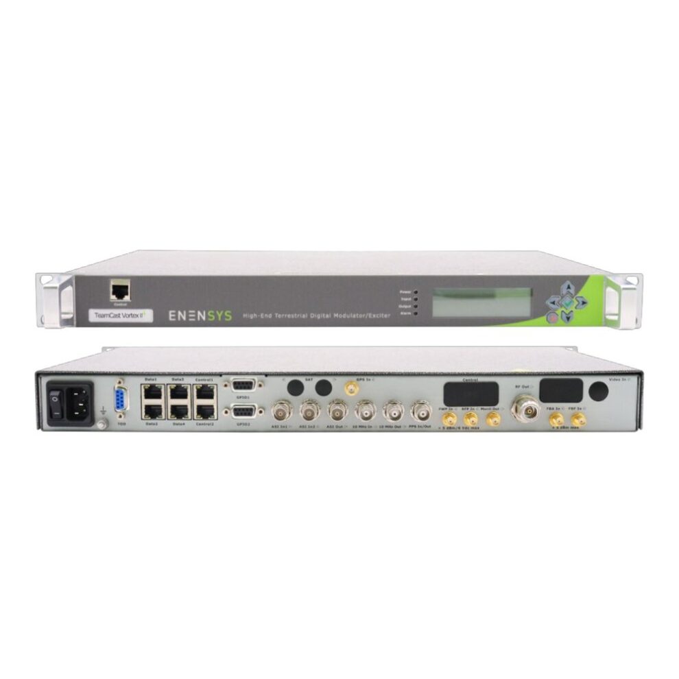 TeamCast Vortex II ATSC 3.0 | ATSC 1.0 High-End Exciter - Toner Cable