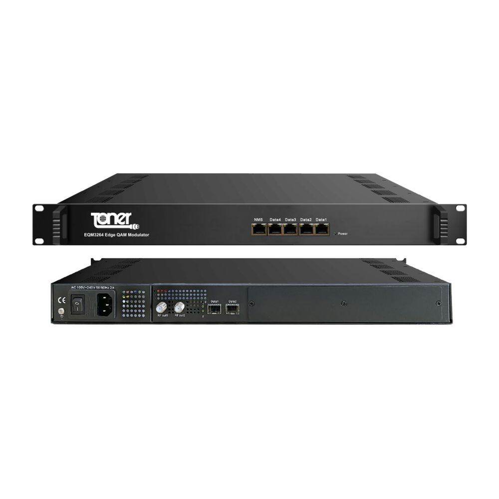 EQM3264 Edge QAM Modulator, 32 QAM Channel output - Toner Cable